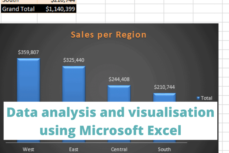Data Analysis And Visualisation Using Microsoft Excel For Windows 