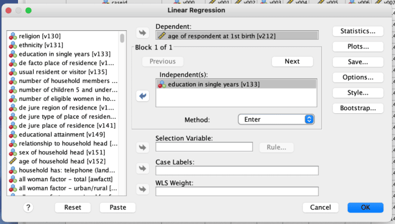 SPSS Tutorial #13: Simple Linear Regression in SPSS - Resourceful Scholars' Hub